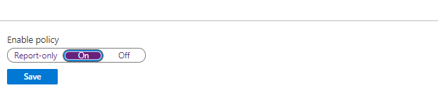 Azure Conditional Access Disable Security Defaults